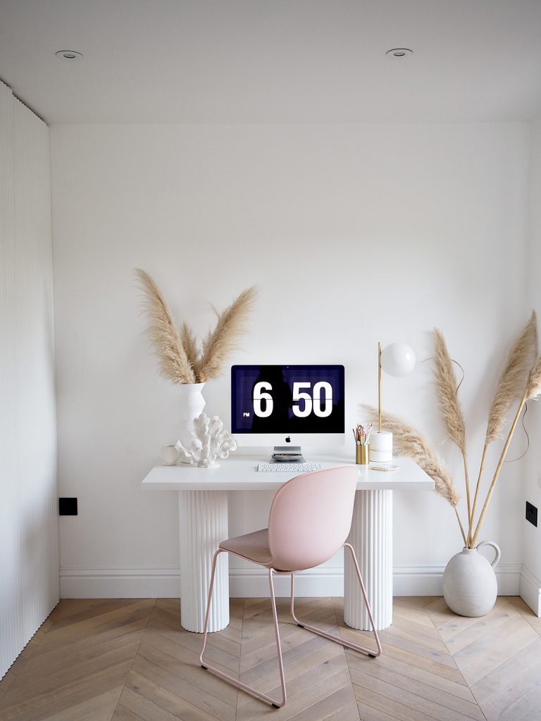 DIY Fluted Desk for Less Than £100 | Lust Living