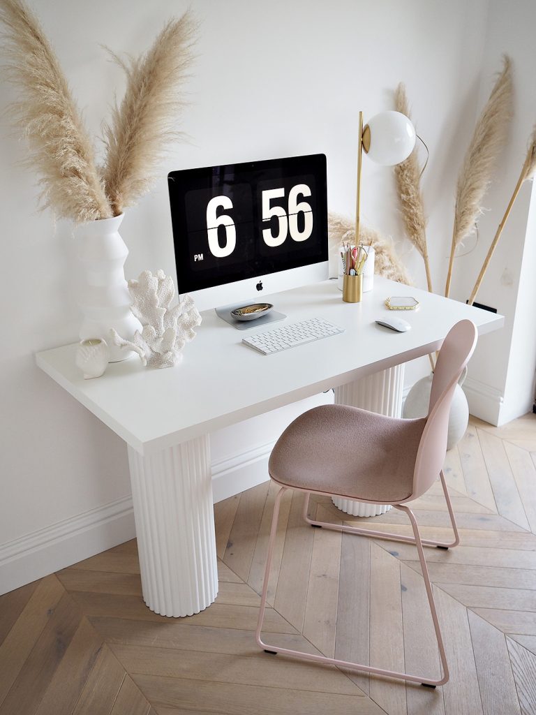 DIY Fluted Desk for Less Than £100 | Lust Living